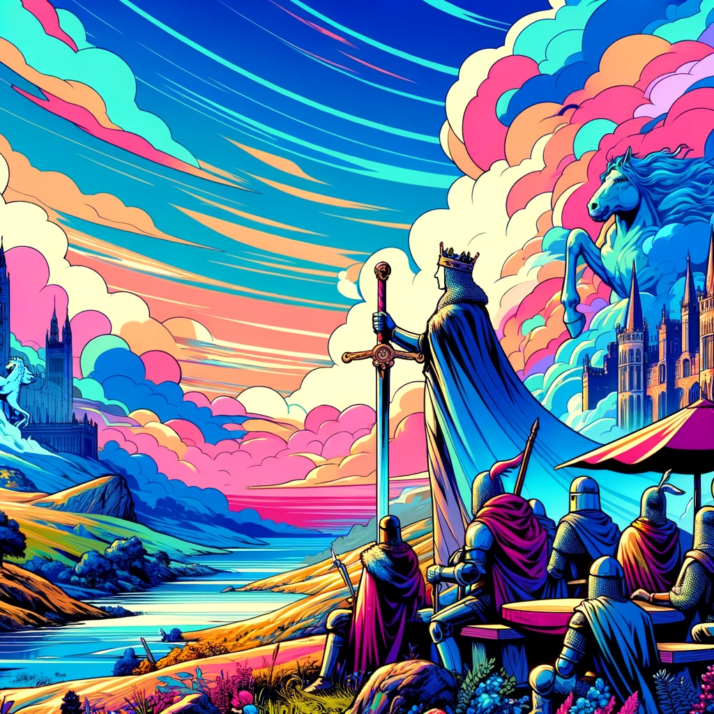 Explique por que a lenda do Rei Arthur está tão profundamente enraizada ...