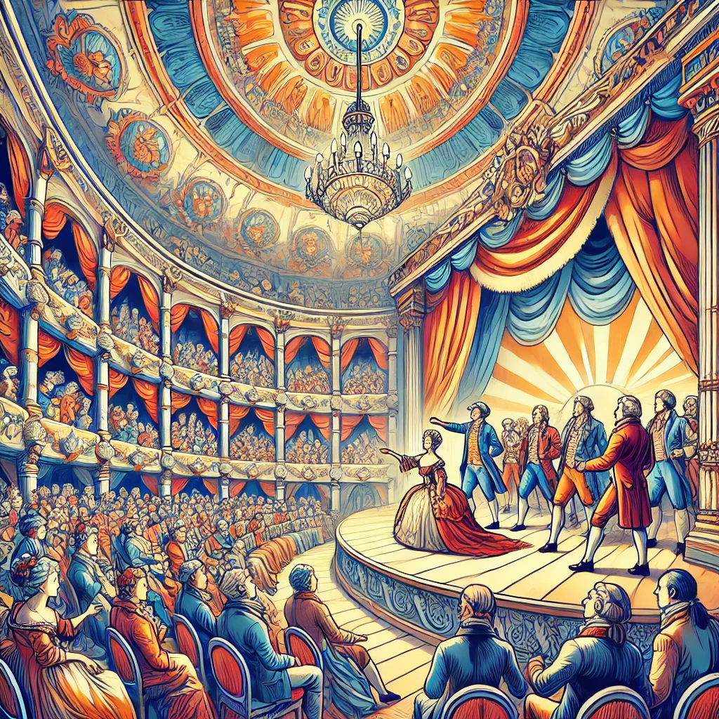 Explique por que a ópera era uma forma de entretenimento popular no ...