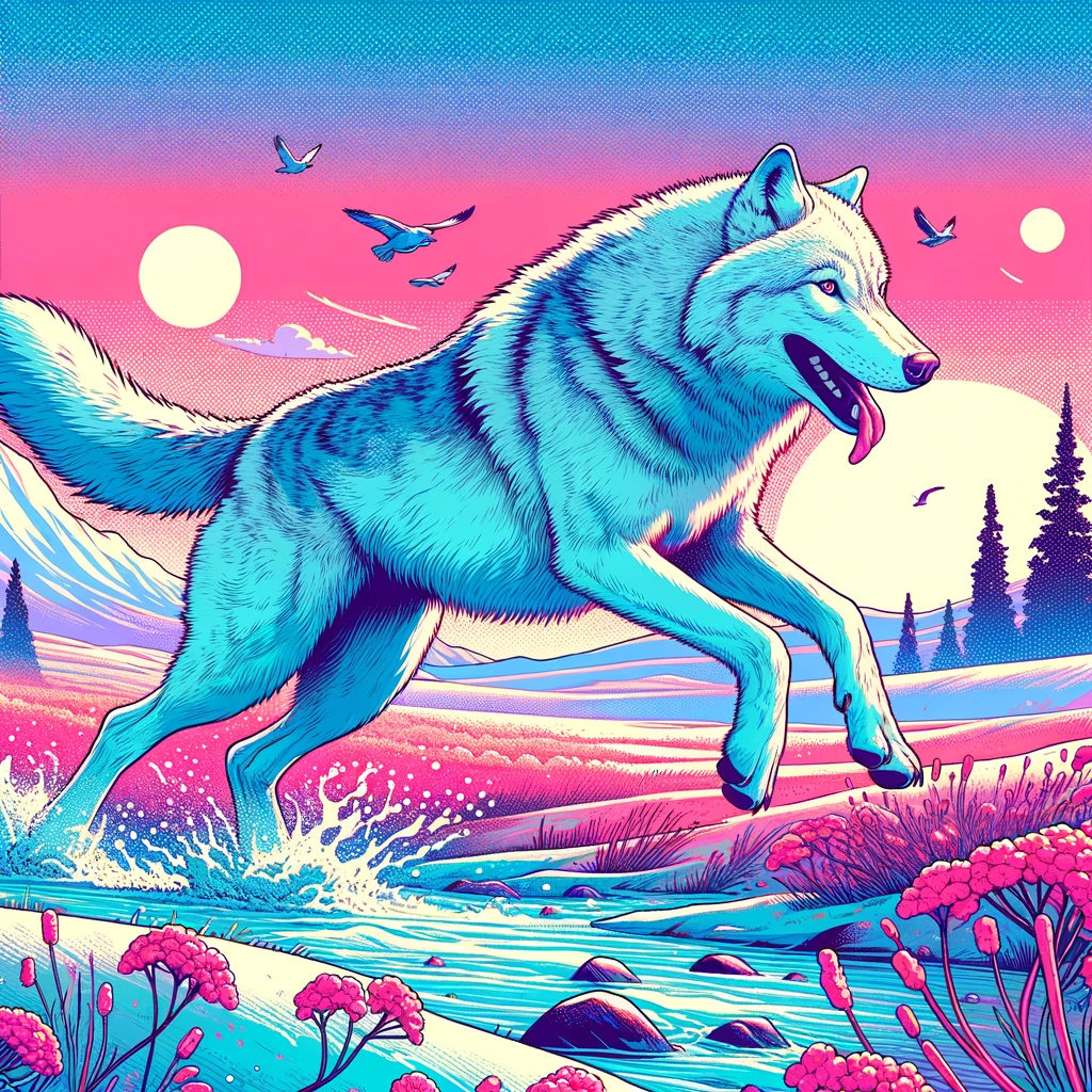 Explique por que os lobos marcam o seu território urinando?